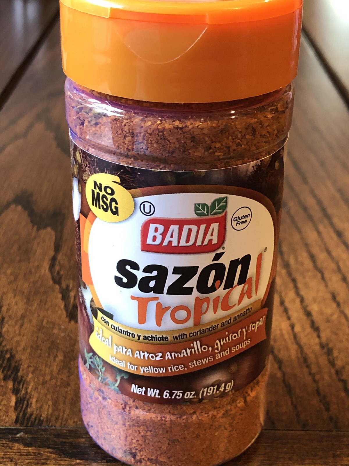Badia Sazon Tropical Seasoning 6.75 oz ideal for Yellow Rice, Stews ...