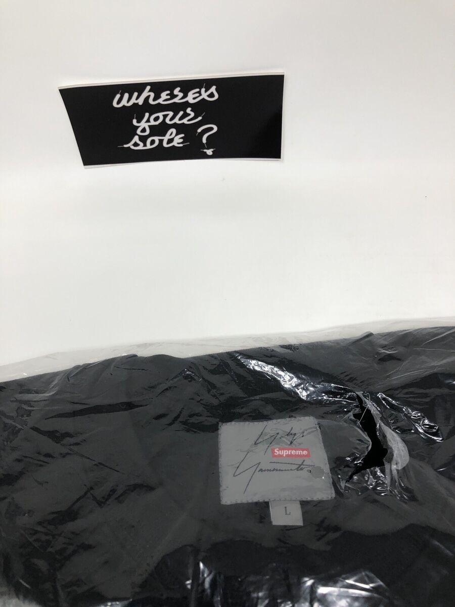 Supreme Yohji Yamamoto Logo Crewneck Sweatshirt Large L Supreme Yohji Yamamoto Logo Crewneck Sweatshirt Large L