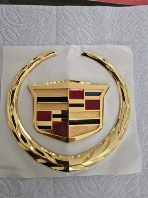 Cadillac Cts 24k Gold Plated Grill Emblems | eBay
