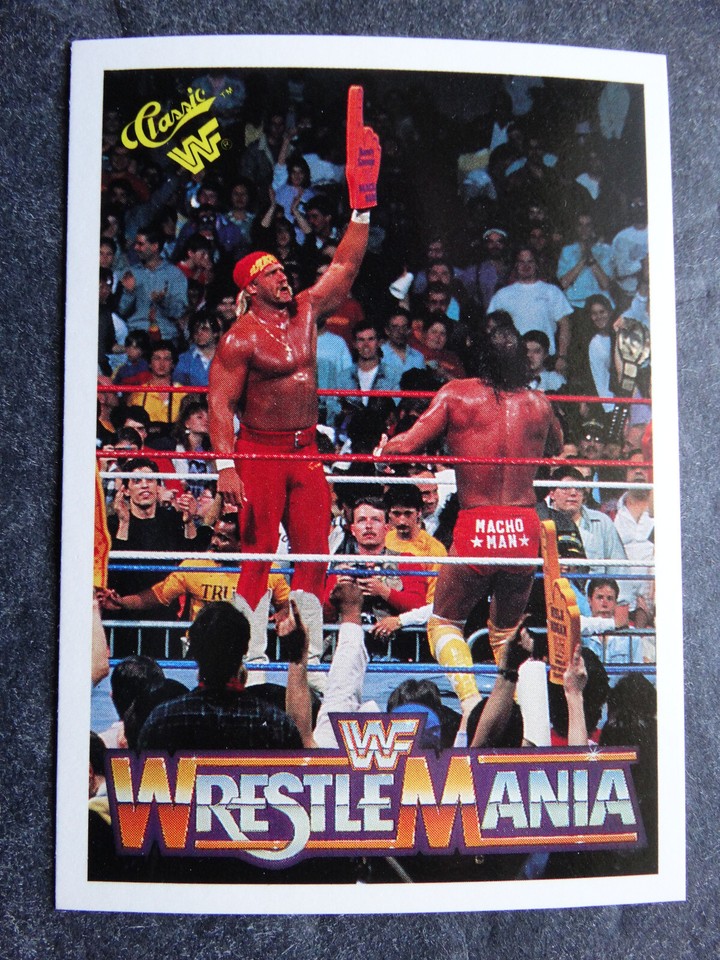 1990 Classic WWF WWE The History of Wrestlemania Cards Complete Your ...