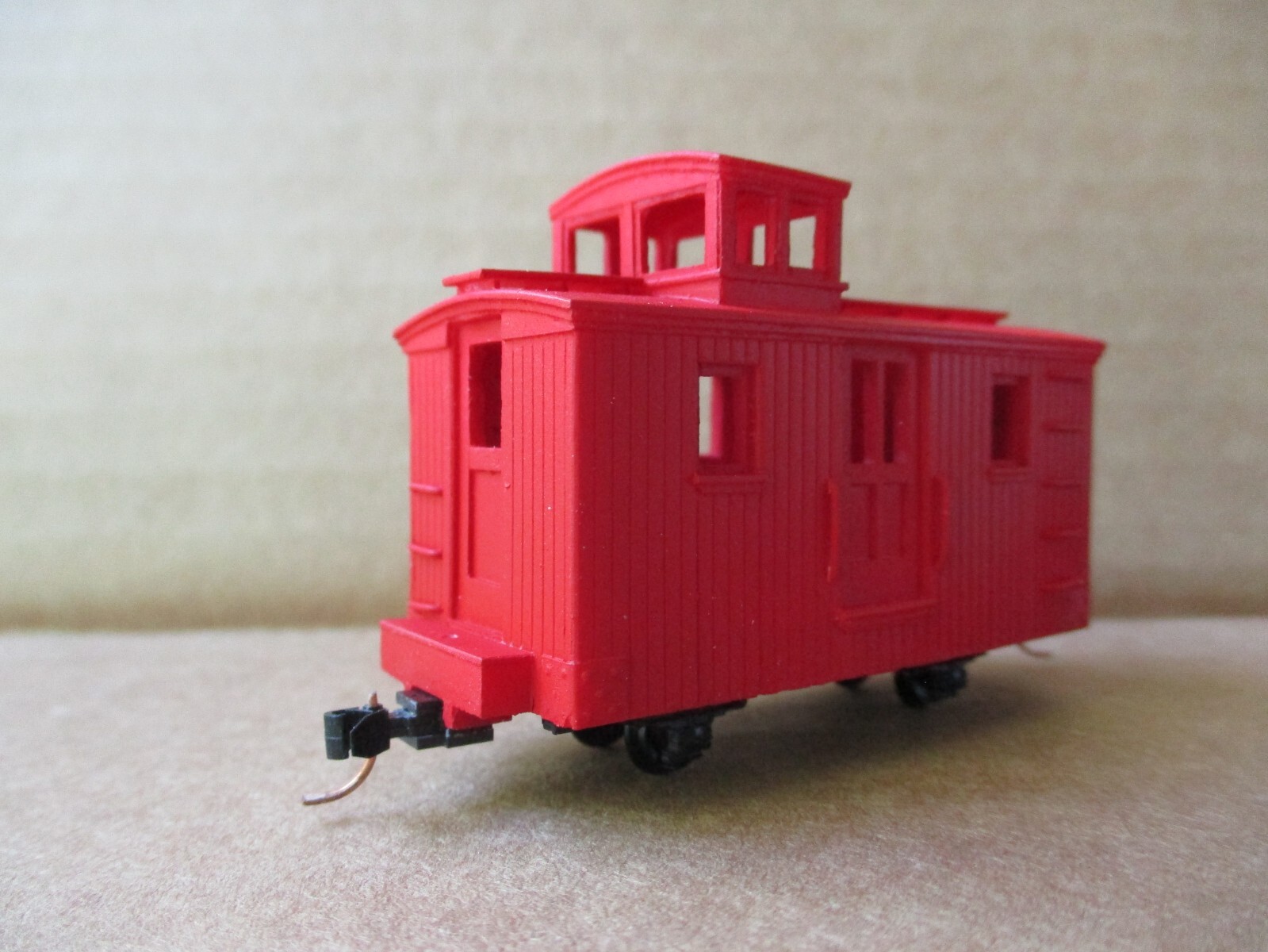 HOn30 4-wheel Boxcar Caboose Kit by Railway Recollections | eBay