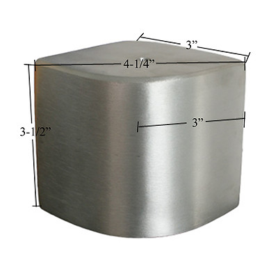 Pontoon Boat Aluminum Corner Cap Casting 19-0023 | eBay