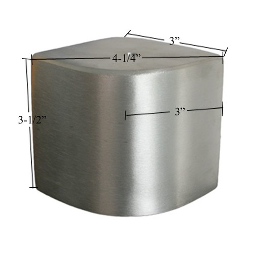 Pontoon Boat Aluminum Corner Cap Casting 19-0023 | eBay