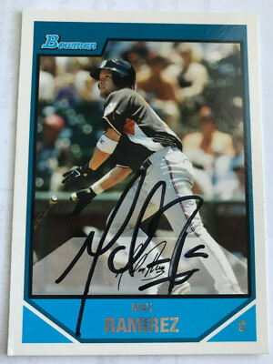 Max Ramirez Autograph Rare Texas Rangers | eBay
