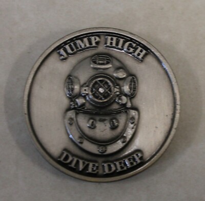 Naval Special Warfare DEVGRU SEAL Team 6 Navy Diver Jump High Challenge ...