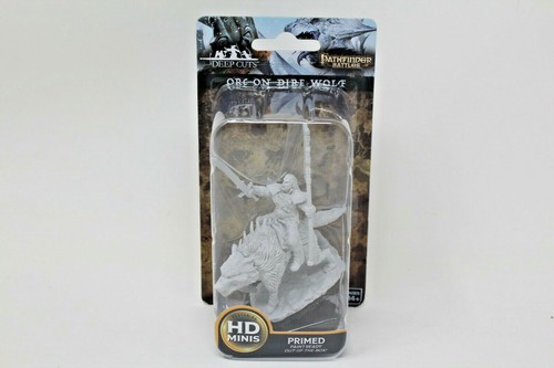 Pathfinder Battles Deep Cuts Unpainted Miniatures: Wave 7: Orc on Dire ...