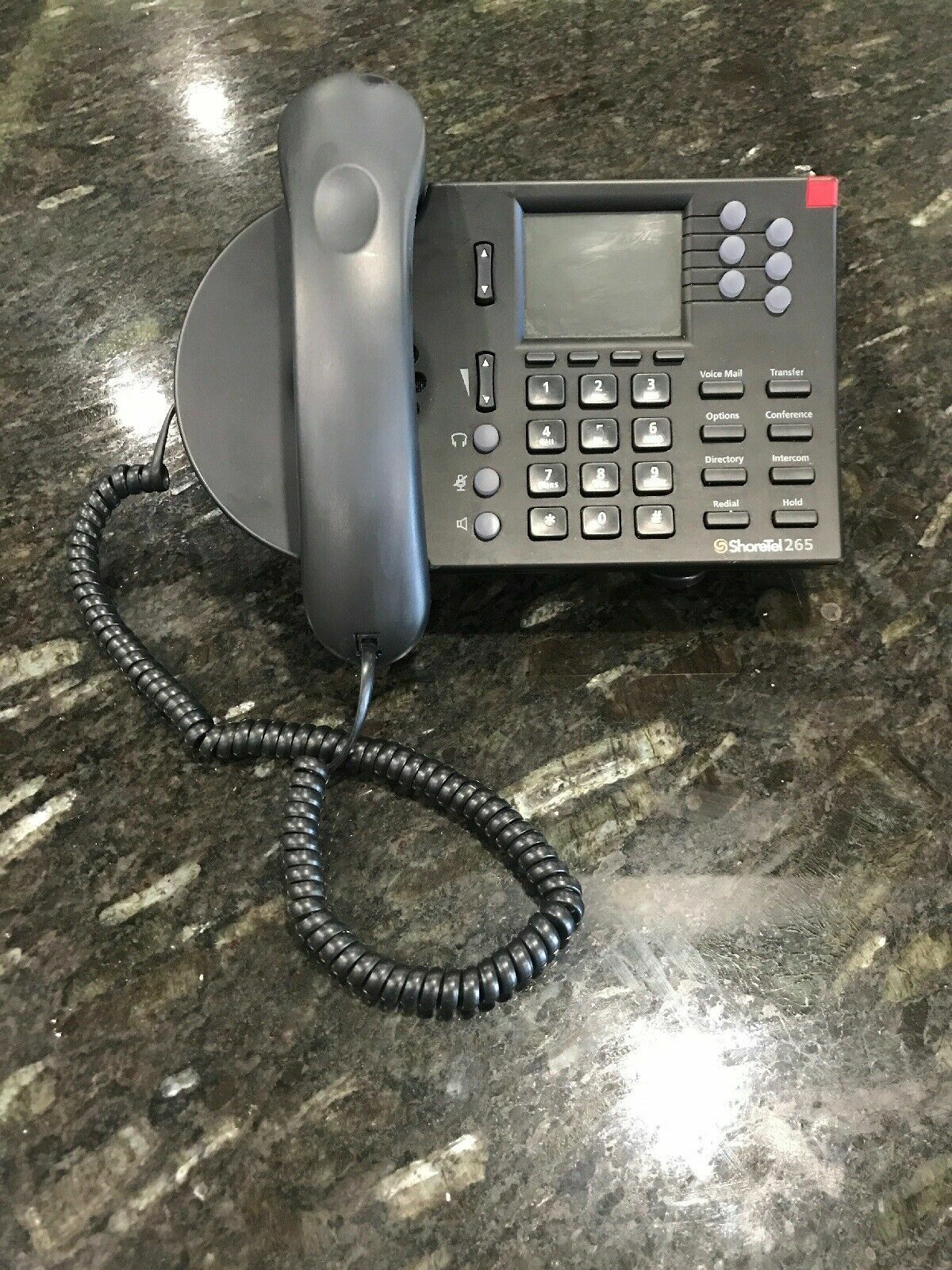 ShoreTel 265 VoIP IP Phone 6 Line Display for Business with Stand and ...