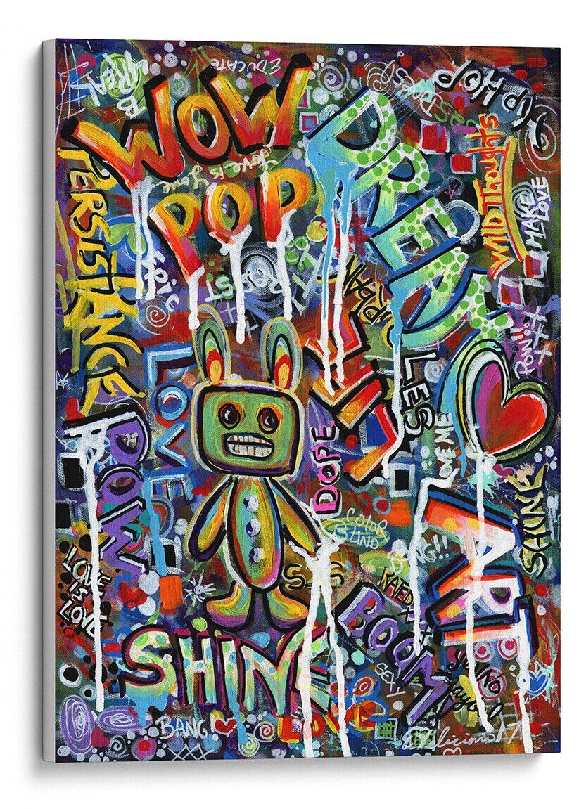 Abstract Hip Hop Art