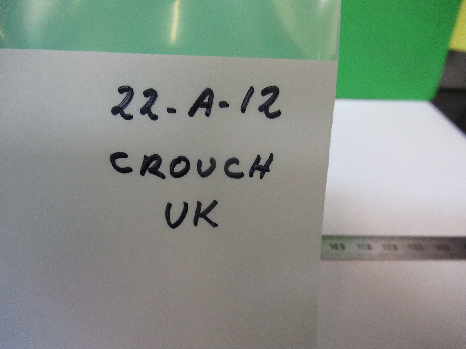 ANTIQUE BRASS HENRY CROUCH LONDON EYEPIECE LENS MICROSCOPE AS PICTURED ...