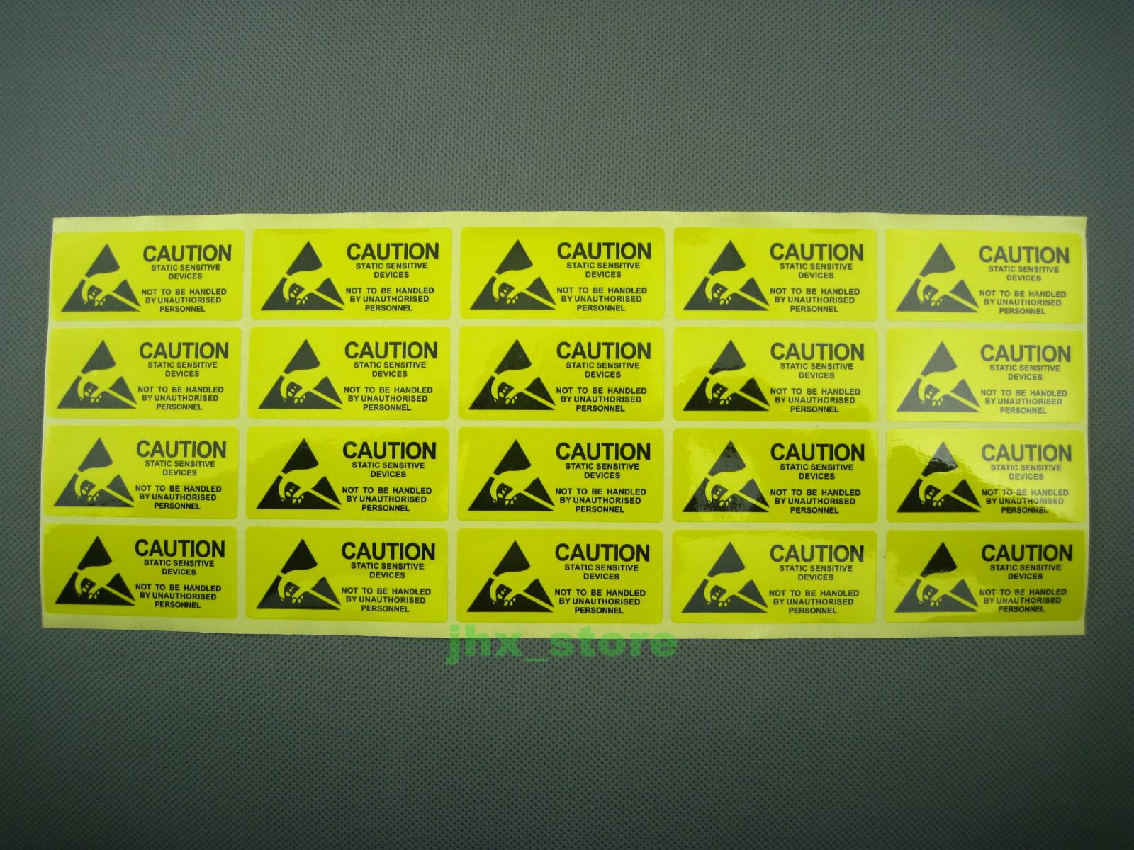 200 CAUTION Static Sensitive Devices Stickers Warning Adhesive Labels ...