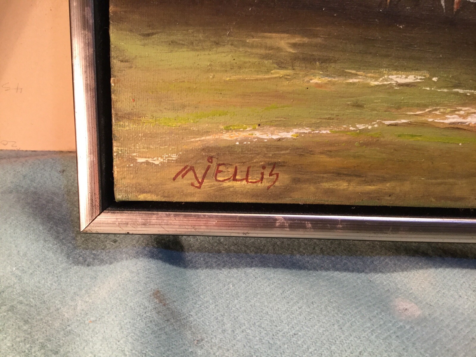 Mervyn J Ellis Phuket Waterfront Framed Oil Painting | eBay