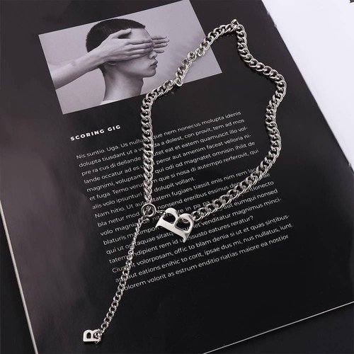Girls Chain Pearl Fashion Jewelry Clavicle Chain Female Choker Letter ...