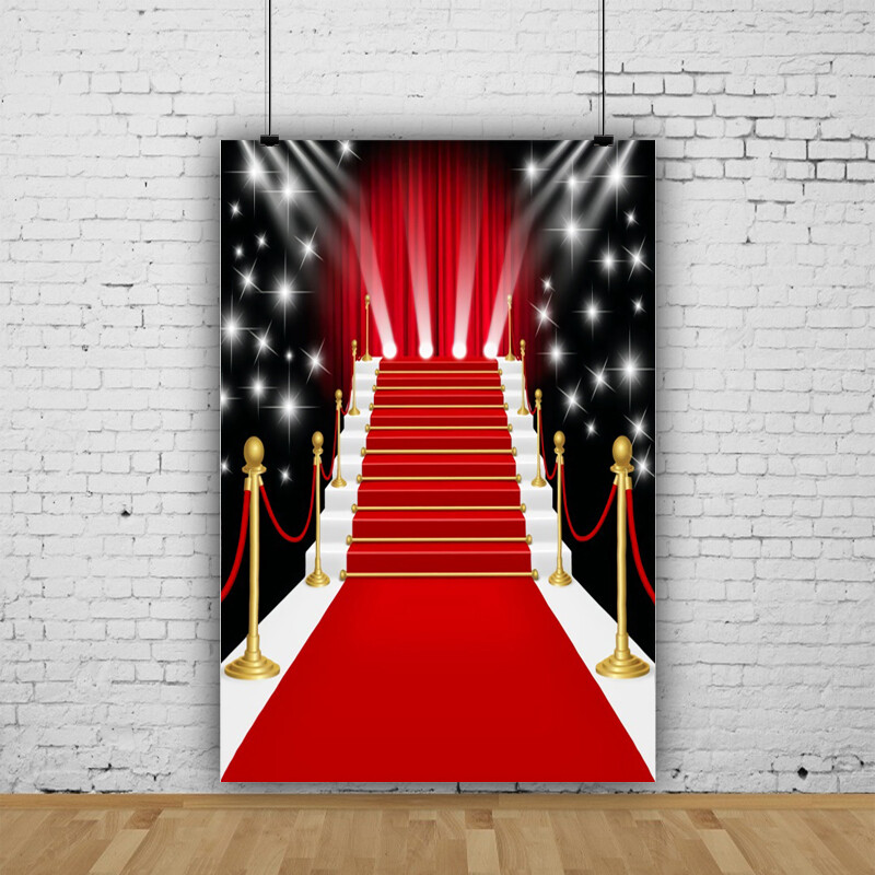 Red Carpet Banner Backdrop