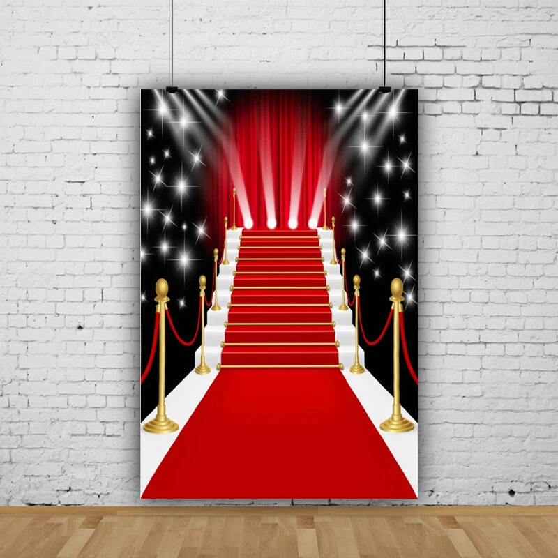 Red Carpet Background Banner