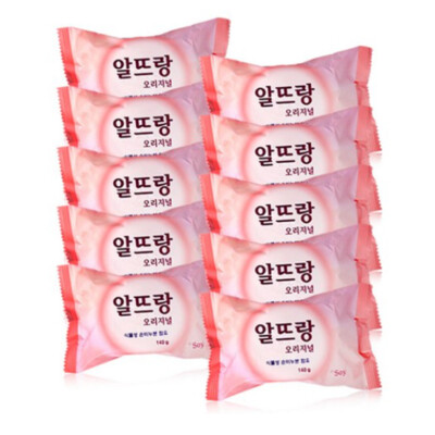 LG Alterran Pink Family Soap 140g x 10pcs Natural Foam Gentle Herbal ...