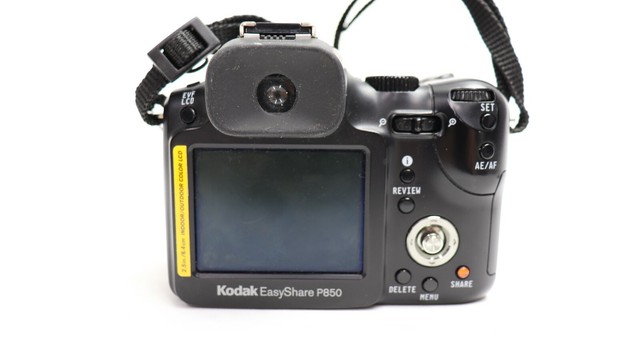Kodak EasyShare P850 5.1MP Digital Camera - Black for sale online | eBay