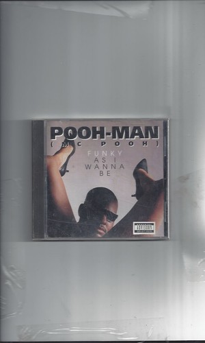 RARE Pooh-Man (MC Pooh) Funky As I Wanna Be CD 1992 Jive Records | eBay