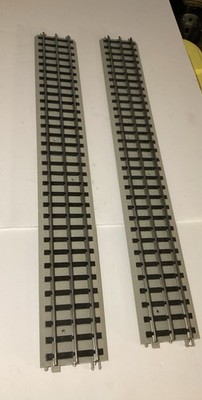 LIONEL O GAUGE FASTRACK 2 30 INCH STRAIGHT TRACK SECTIONS EX COND!! L ...