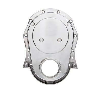 Polished Aluminum Timing Chain Cover For 1966-90 Chevy Big Block 396 ...