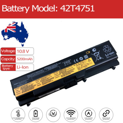 42T4751 Battery for Lenovo ThinkPad L410,SL510,SL410k 2842, SL410K ...