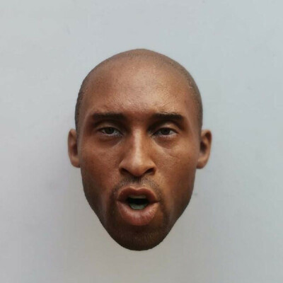 Delicate Painting 1/6 Basketball Superstar Kobe Bryant Head Sculpt Fit ...