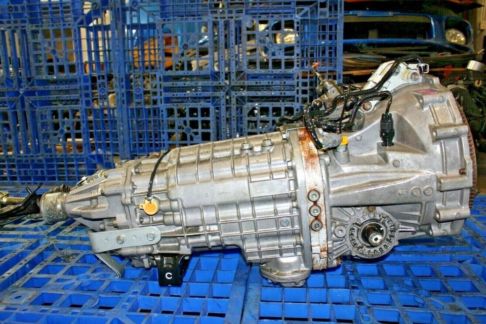 JDM SUBARU IMPREZA WRX STI 6 SPEED TRANSMISSION WITH DIFFERENTIAL V7 02 ...
