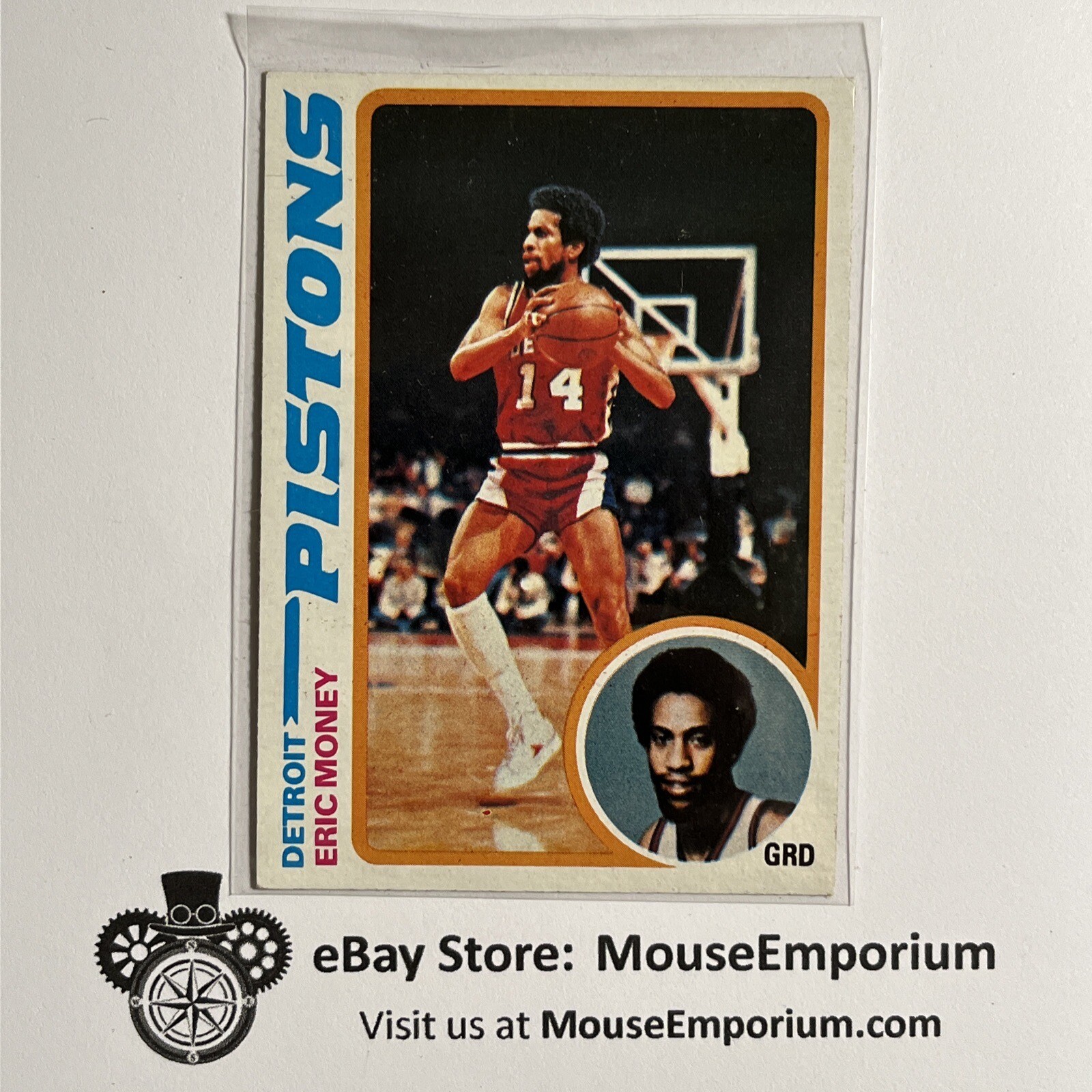 1978-79 NBA Topps Basketball | Eric Money | #104 | Detroit Pistons | eBay