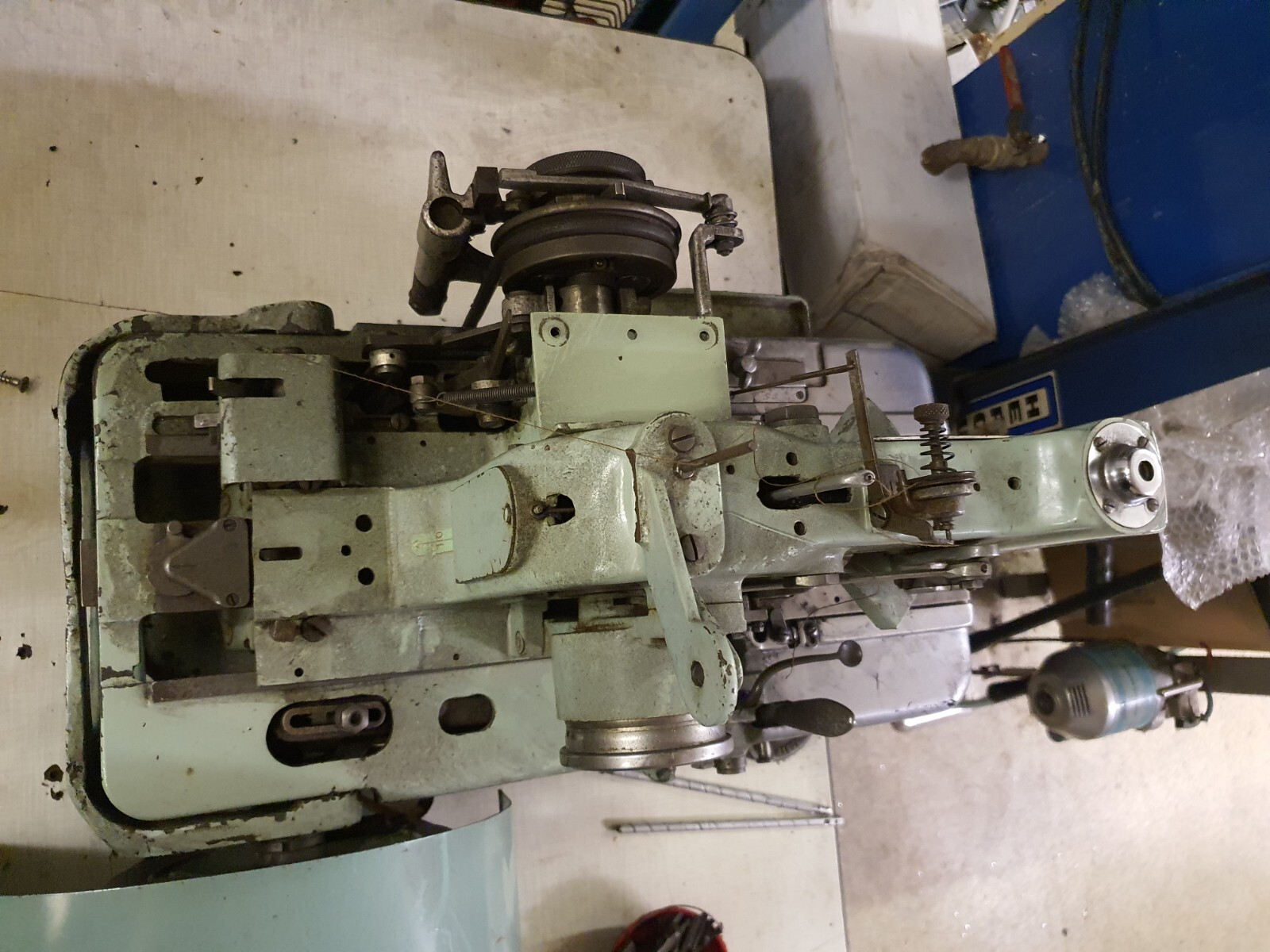 3 Reece 101 Buttonhole Industrial Sewing Machines. Spares Or Repairs ...