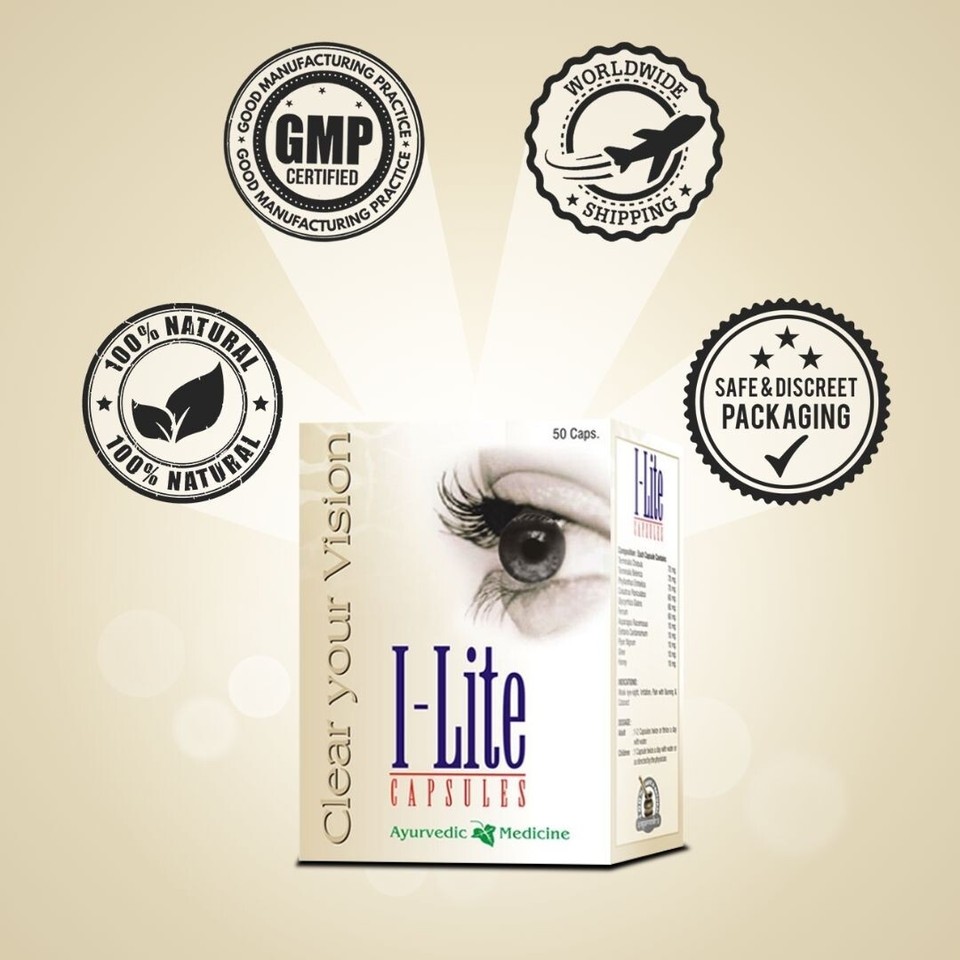 Natural Eyesight Supplements To Improve Vision Naturally 100 I-Lite ...