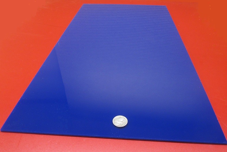 2050 Translucent Blue Acrylic Sheet 1/8" Thick 12" x 24" | eBay