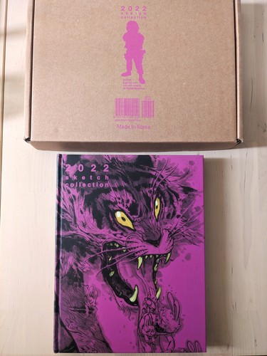 2022 KIM JUNG GI Sketch Collection HC Book Sketchbook - NEW Open Box ...