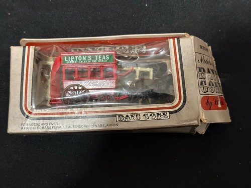 LLedo Models of Days Gone Lipton's Teas Horse and Wagon and People | eBay