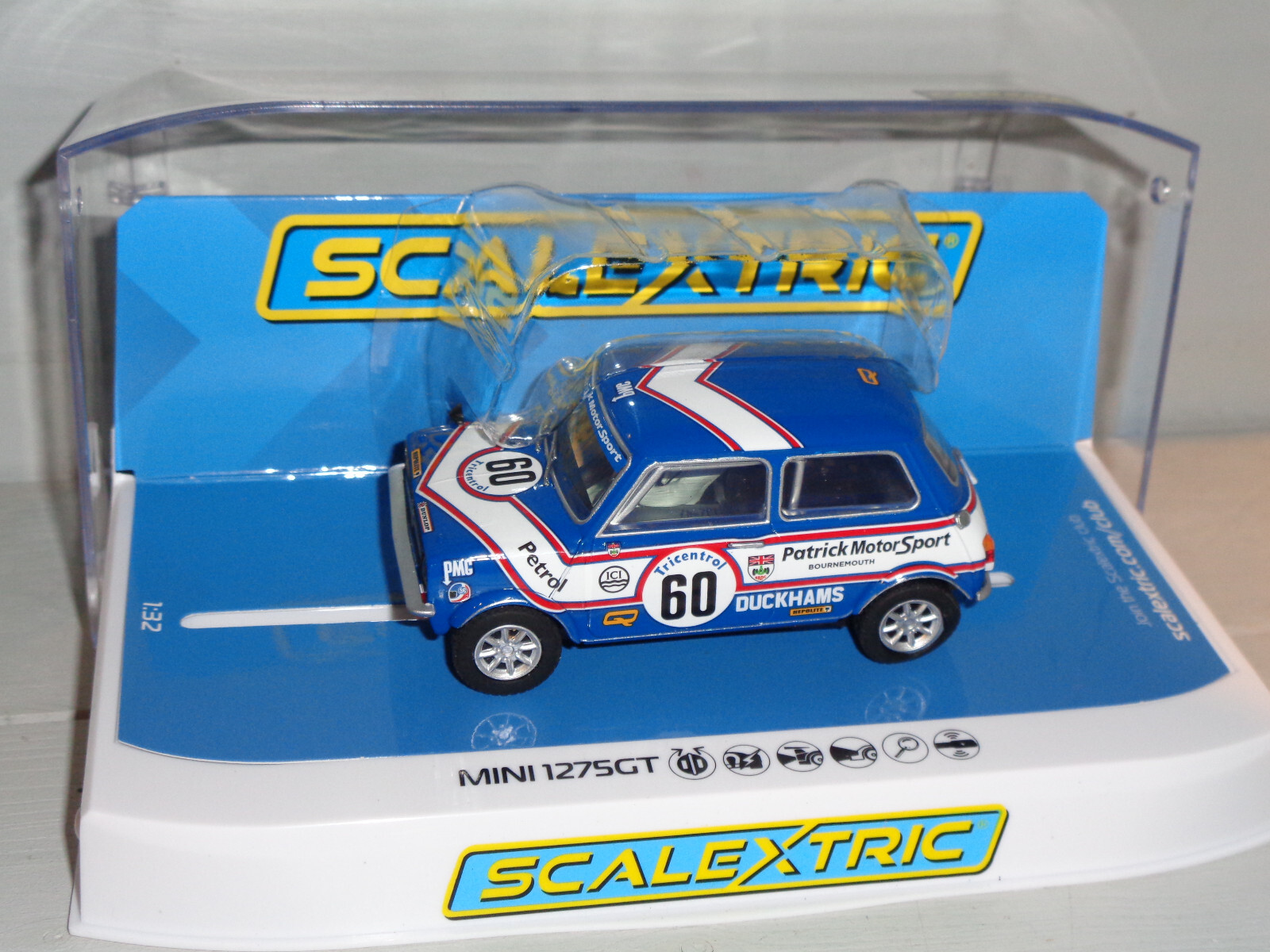 Scalextric C4337 Mini 1275GT Patrick Motorsport Richard Longman 1979 | eBay