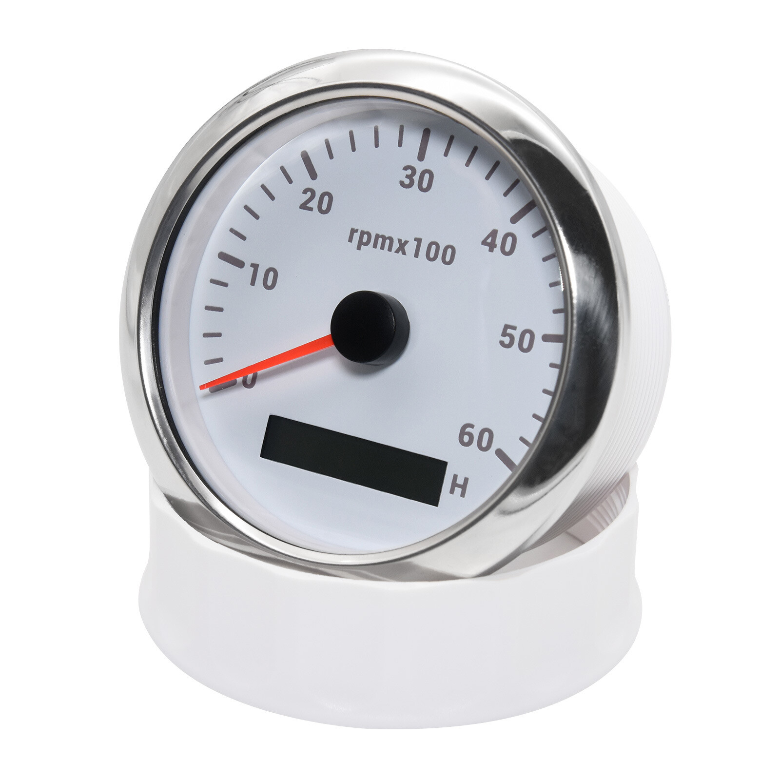 85mm 7 Colors LED Waterproof Tachometer Gauge 0-6000RPM for Boat Car ...