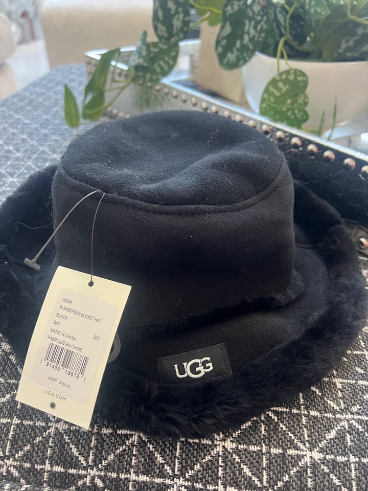 UGG sheepskin bucket hat | eBay