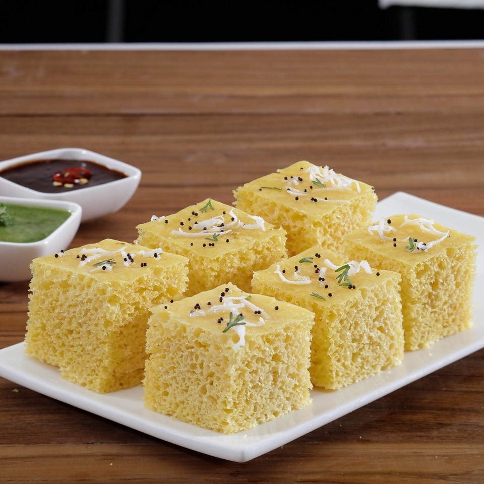 Instant Khaman Dhokla Snack Mix, Makes 120 Khaman Dhoklas, Pure Veg ...