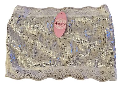 Sequin Tube Top, Bandeau Top, Shiny Crop Top, White Tube Top, Sparkle ...