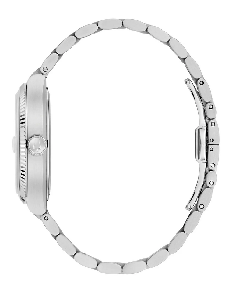 Bulova Precisionist Super Seville Men's Watch Sapphire Crystal Silver ...