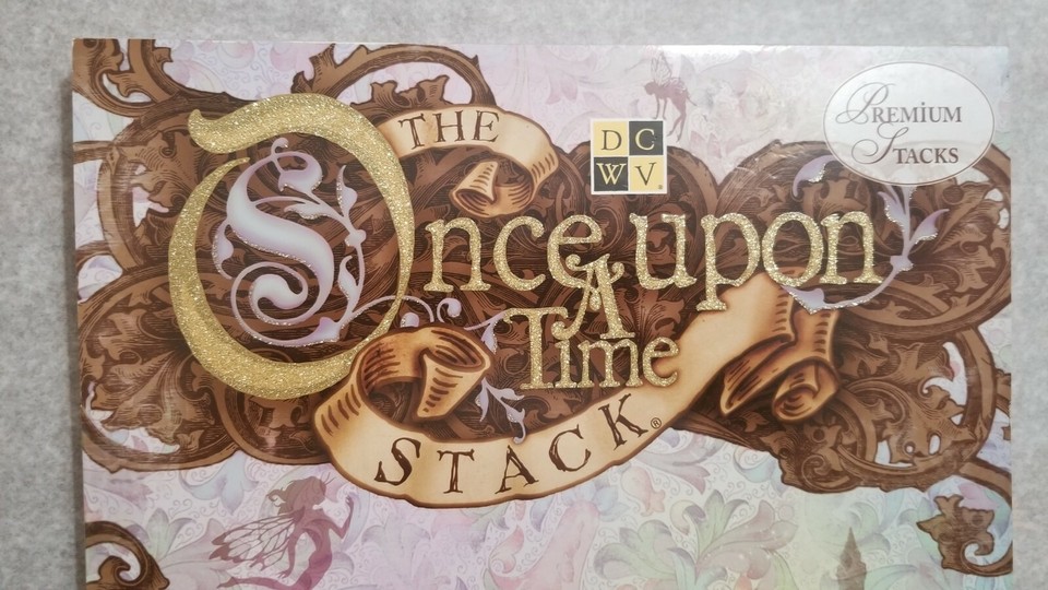 NEW DCWV THE ONCE UPON A TIME STACK SCRAPBOOK PAPER 48 SHEETS 12 X 12 W ...