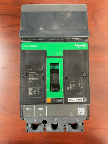 Schneider Square D HLA36100 100A Circuit Breaker | eBay
