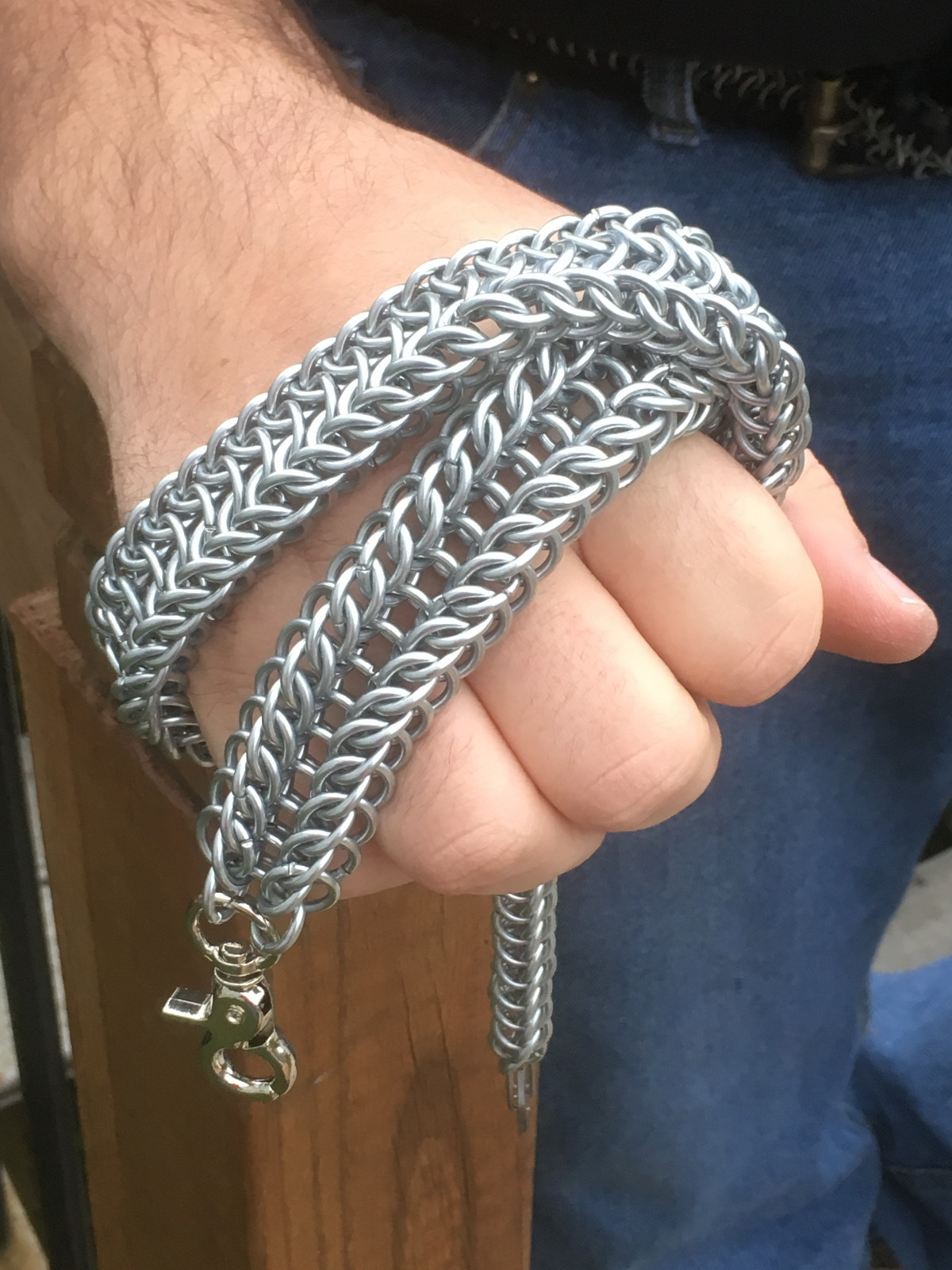 Chainmail Wallet Chains - Dragons Back - Handcrafted - 14 Gauge | eBay