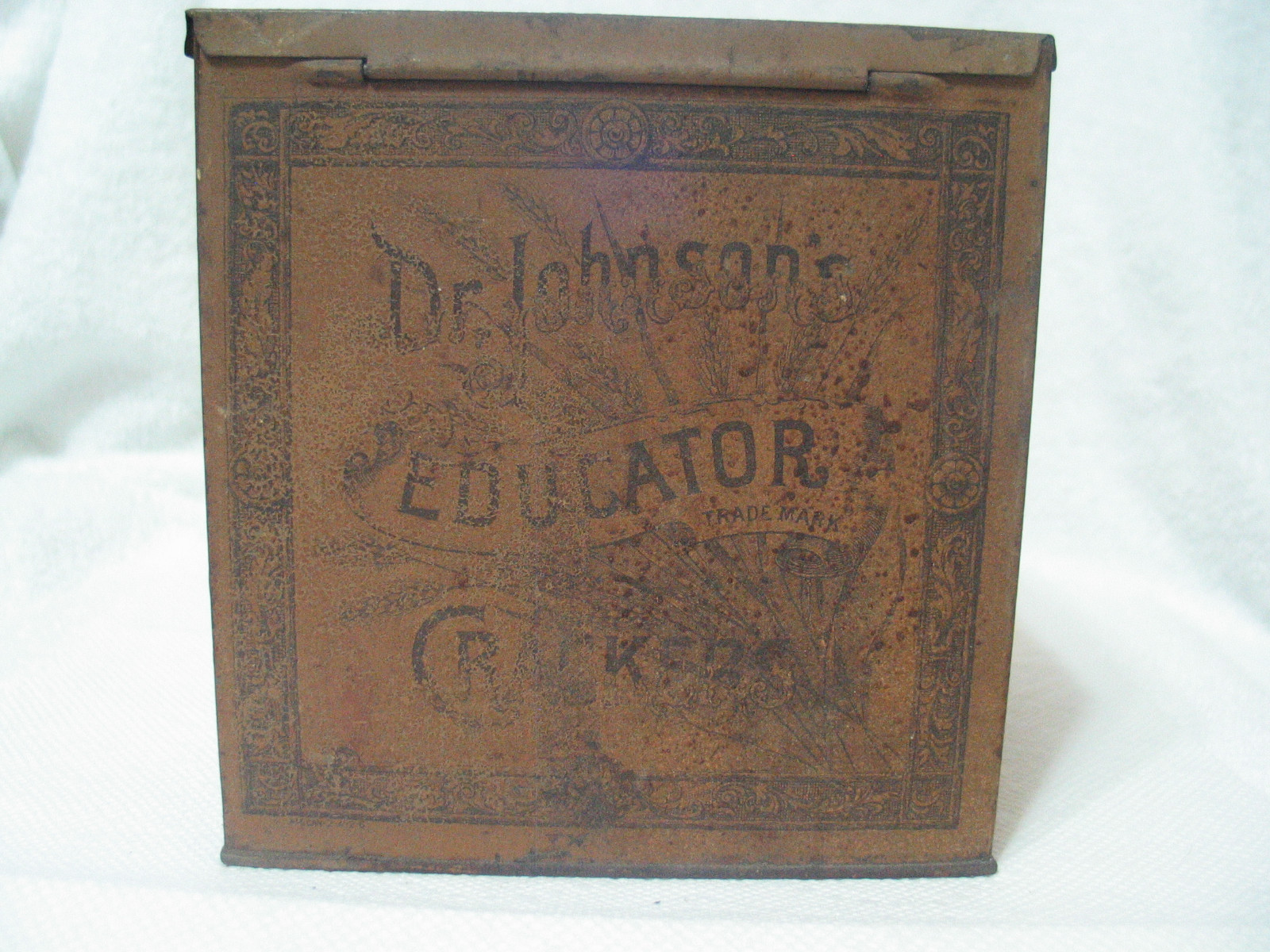 Vintage Dr Johnson Crackers VintageTin Educator Grade | eBay