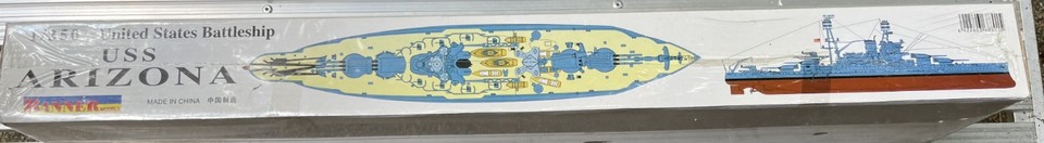 Banner Models 1/350 Scale Battleship USS Arizona Model Kit #08801 Boat ...
