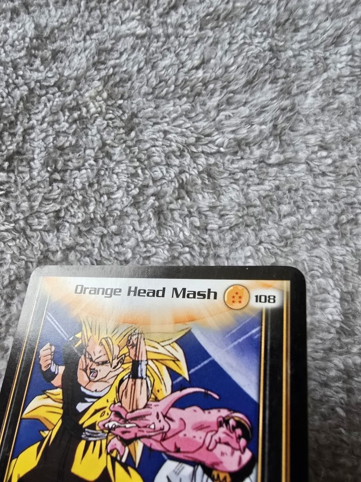 DBZ Dragon Ball Z Orange Head Mash 108 CCG Limited Kid Buu Saga MP | eBay