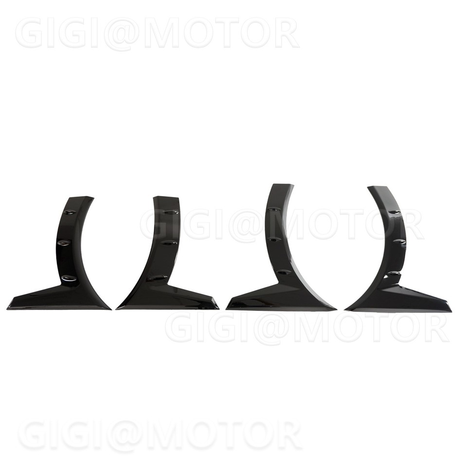 For Toyota GR Supra A90 A91 20-25 Gloss Black Front &Rear Fender Flare ...