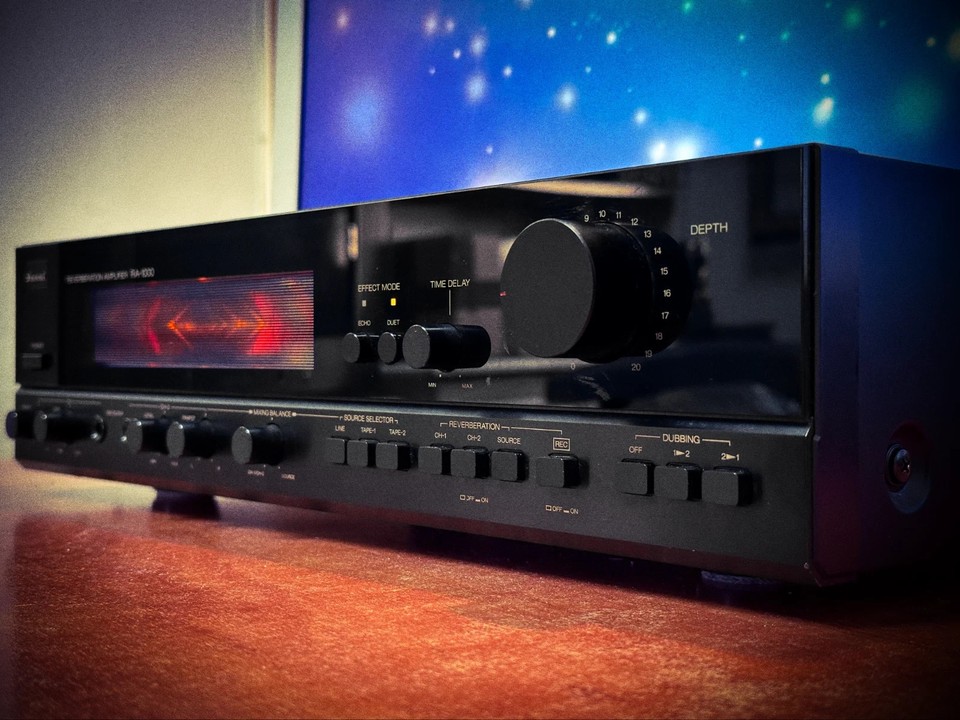 SANSUI RA-1000 🌈RaRe🌈 Vintage Stereo Reverberation Amplifier Deck | eBay