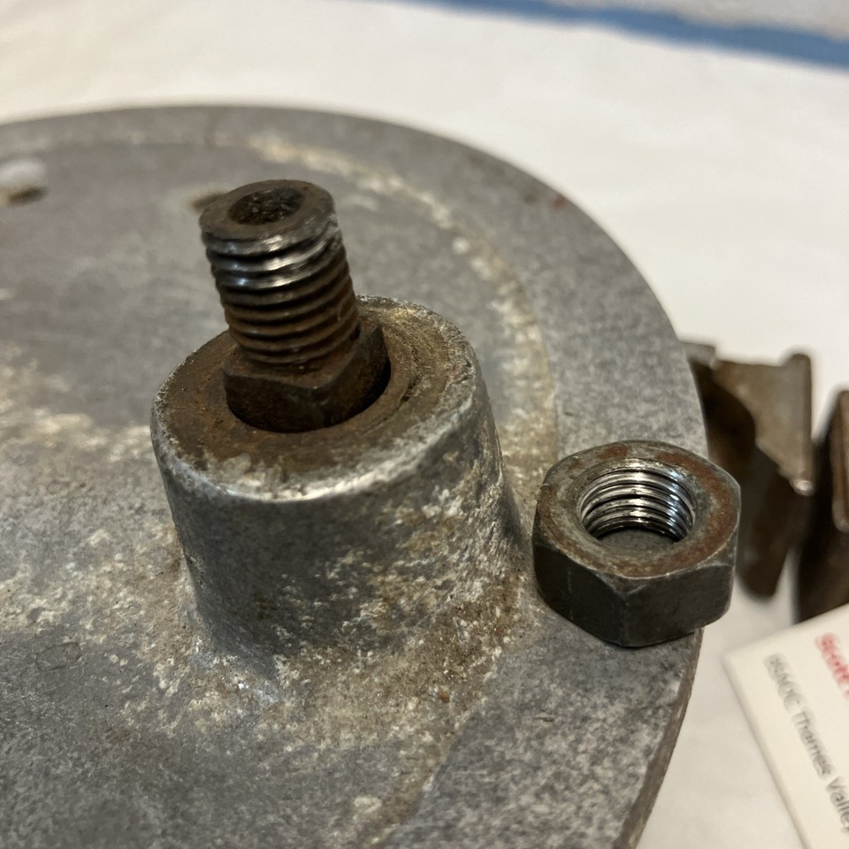 Douglas Classic Motorcycle Mk5 Rear Brake Plate & Brake Shoes Used ...