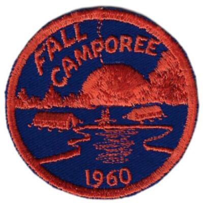 1960 Fall Camporee BSA Patch RD Bdr. (GLUE ON THE BACK) [PW876] | eBay