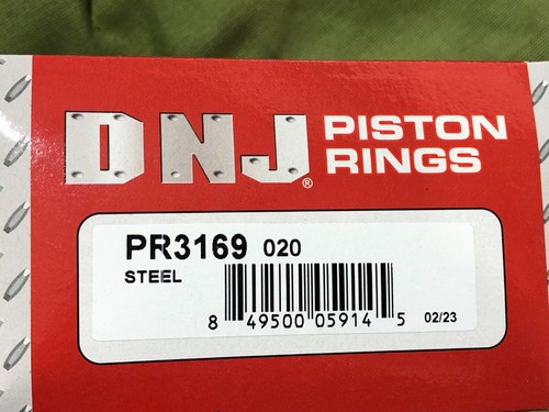 DNJ PR3169 Piston Ring Set For 05-16 Cadillac Chevrolet Avalanche 6.0L ...