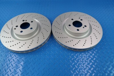 Mercedes C63 Amg front brake disc rotors TopEuro #11954 | eBay